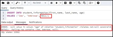 How To Add Or Drop Not Null Constraints In Postgresql — Commandprompt Inc