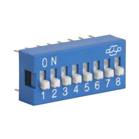 Steren Switch Deslizable Dip De 8 Posiciones Precio Guatemala Kemik