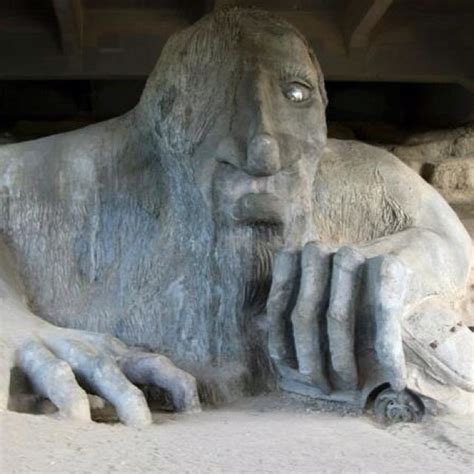 Theres A Grumpy Old Troll Who Lives Under The Bridge