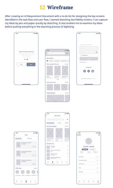 E Book Mobile App UX UI Design On Behance