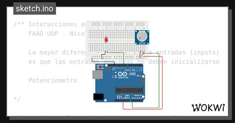 S5 P 0 Potenciometro Wokwi ESP32 STM32 Arduino Simulator