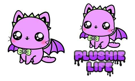 Dark Pastel Logo Patterns For Plushie Life On Behance