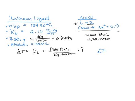 Solved A Certain Liquid Has A Normal Boiling Point Of 139 90 Celsius And A Boiling Point
