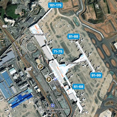Tokyo Narita Airport Map Guide To Nrts Terminals
