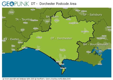 Dt Dorchester Postcode Area