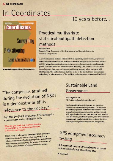 Coordinates A Resource On Positioning Navigation And Beyond Blog Archive Old Coordinates