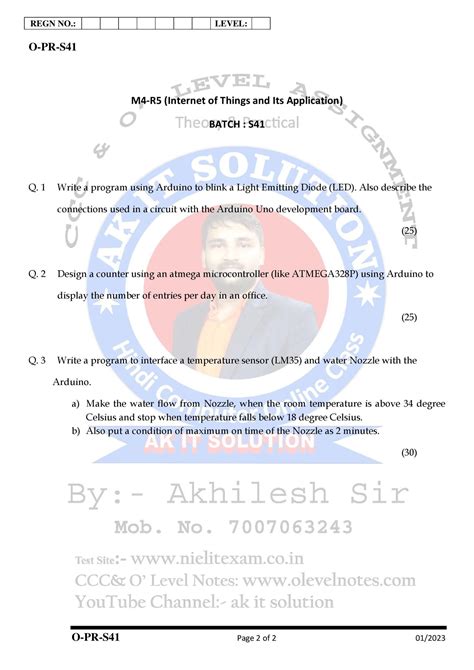Practical Set O Level Notes