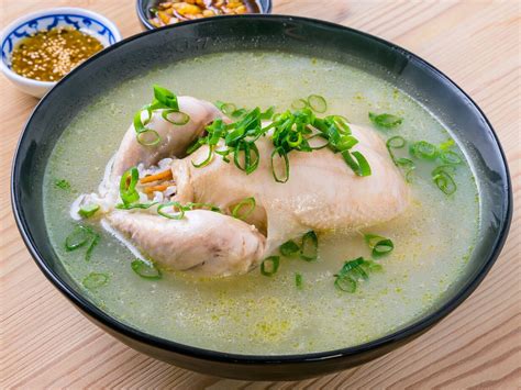 Authentic Samgyetang Ginseng Chicken Soup