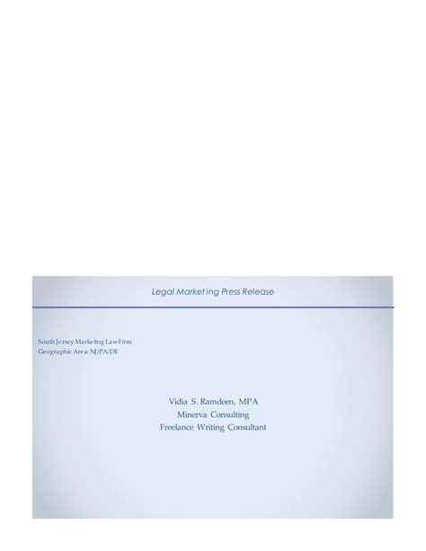 Legal Copywriting Sample Docx