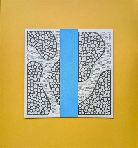 Abstract Art Bold Design Maximalist Posca Marker Drawing Original