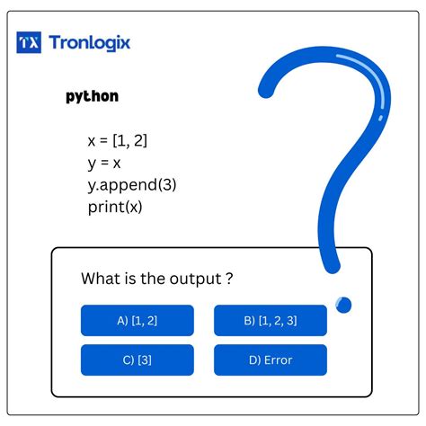 python quiz time tronlogix tech pvt ltd