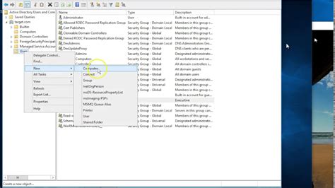 Add Domain Users Youtube