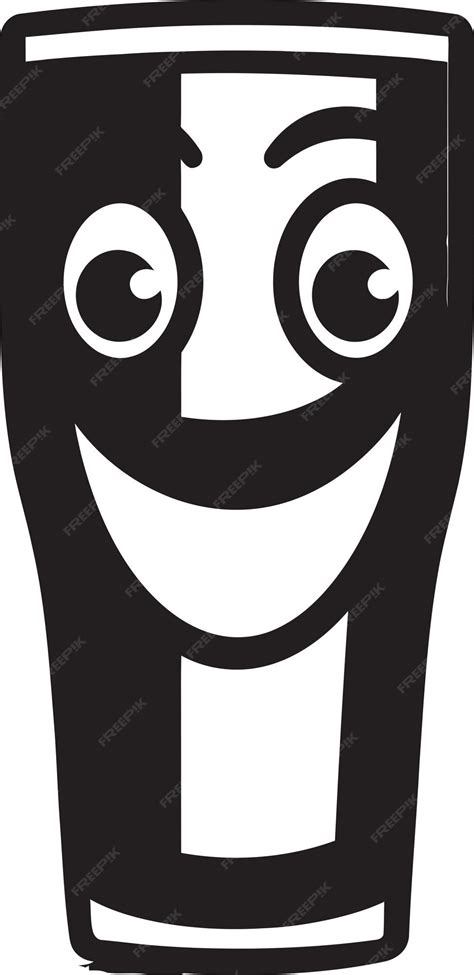 Sip And Smile Iconic Beer Mug Vector Logo Overflowing Happiness Smile