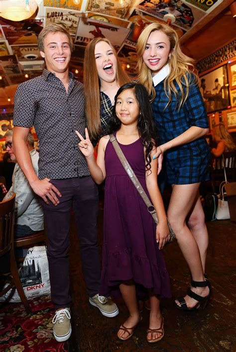 Peyton R List Bunkd Cast Premiere Party 02 Gotceleb