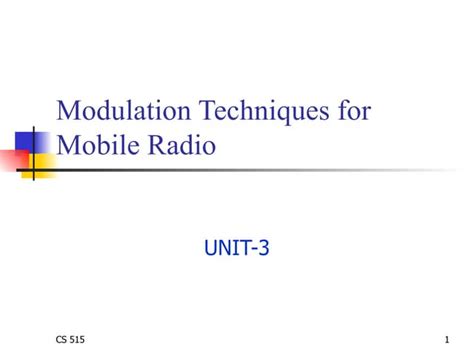 M Ary Psk Modulation Pptx