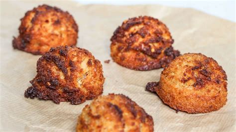 Coconut Ginger Macaroons Elite Living Nutrition