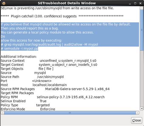 setting up a mariadb galera cluster in centos 6