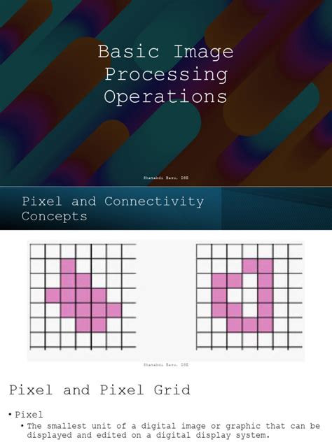 Essential Pixel Operations In Image Processing Pdf Image