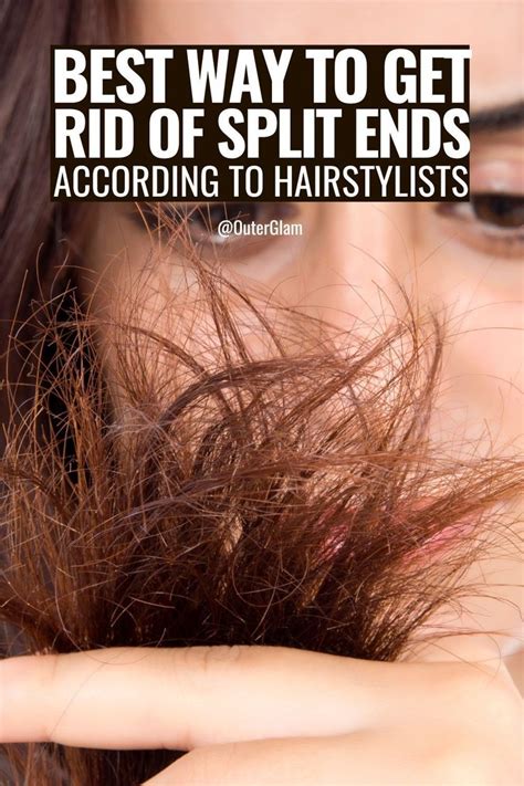 Best Way To Get Rid Of Split Ends According To Hair Stylists Haircut