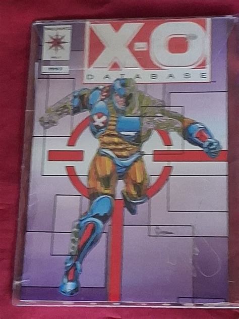 X O Database 1 Valiant Validated Signature Series Edition Signed