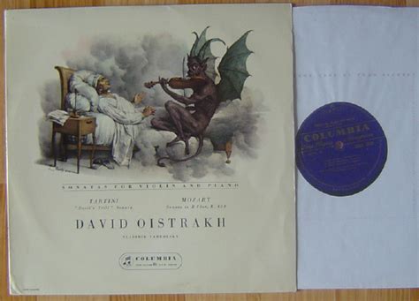 David Oistrakh Devils Trill Uk Columbia 33cx1415 Original 1st Pressing