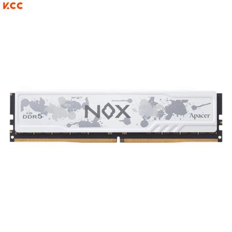 Ram Apacer Cl40 16gb 1x16gb 5600mhz Oc Nox Ddr5 White