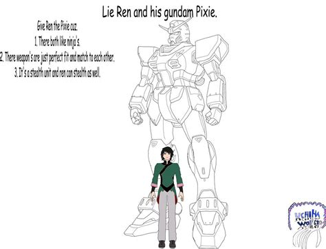 Lie Ren And His Gundam Pixie Wip By Uchihawolf69 On Deviantart