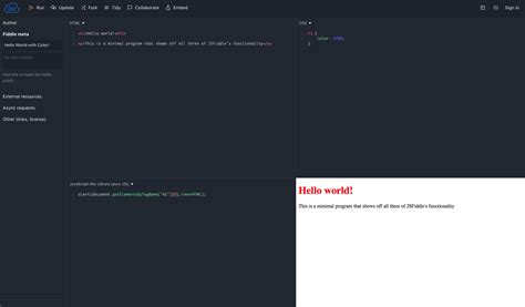 Jsfiddle Examples