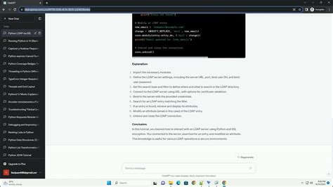 Python And Ldap Via Ssl Youtube