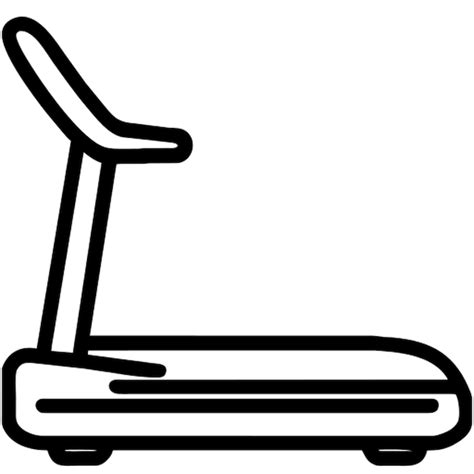 Premium Vector Treadmill Icon Outline