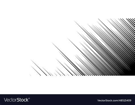 Straight Speed Lines Repeating Pattern Black Vector Image
