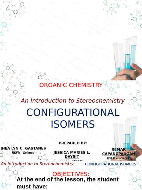 Configurational Isomers Pdf Chirality Chemistry Isomer
