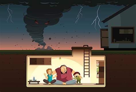 90 Tornado Shelter Stock Illustrations Royalty Free Vector Graphics