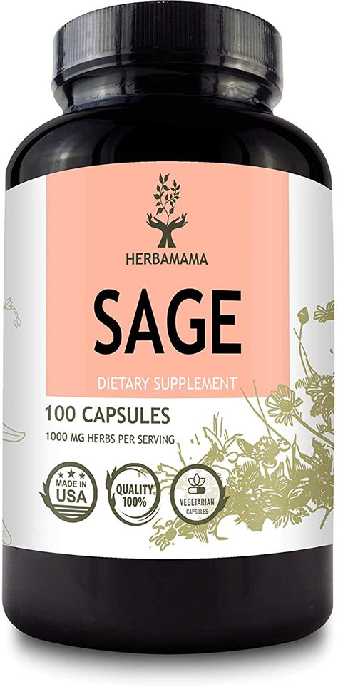 Herbmama Sage Capsules Busbee Style