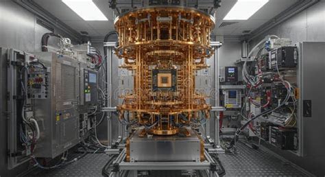Complex Inner Workings Of A Quantum Computer In A Climate Controlled
