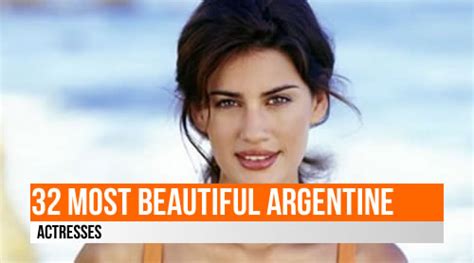 List 30 Most Beautiful Argentine Actresses