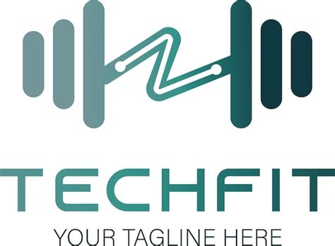 Premium Vector Techfit Logo