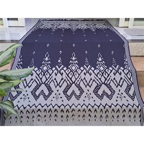 Jual Kain Tenik Etnik Nusantara Motif Natural Kain Tenun Halus Shopee