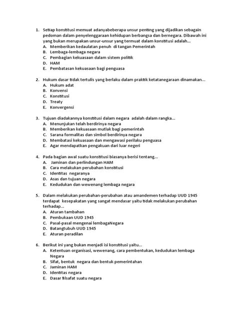 Latihan Soal Bagian 2 Unit 1 Pdf