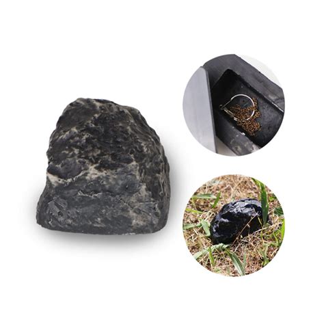 Hide A Key Rock Safe Outdoor Fake Rock Key Hider Party Accessory