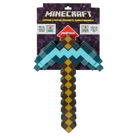 Minecraft Minecraft Transforming Weapon Diamond Sword Pickaxe [genuine Japanese Product] [ages