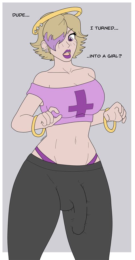 Rule 34 1futa After Transformation Aftermath Athorment Balls Blonde