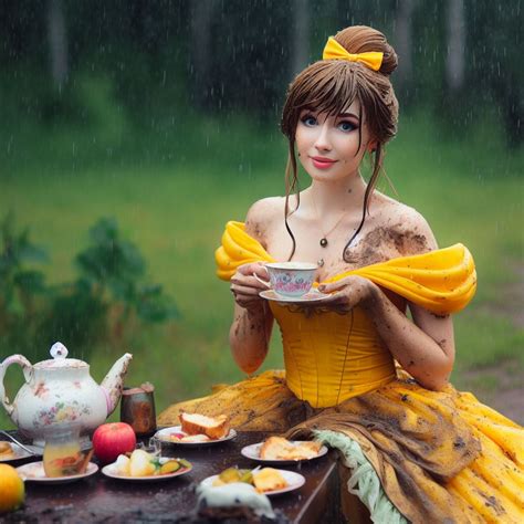Princess Belle Cosplay Wetlook By Chryslerfire On Deviantart