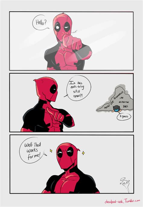 Ask Deadpool Breaking The 4th Wall~