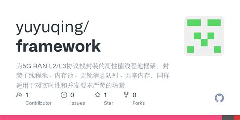 Github Yuyuqingframework 为5g Ran L2l3协议栈封装的高性能线程池框架，封装了线程池、内存池、无锁