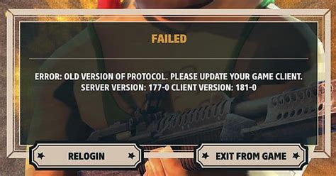 [help] client version of protocol newer than server unable to connect