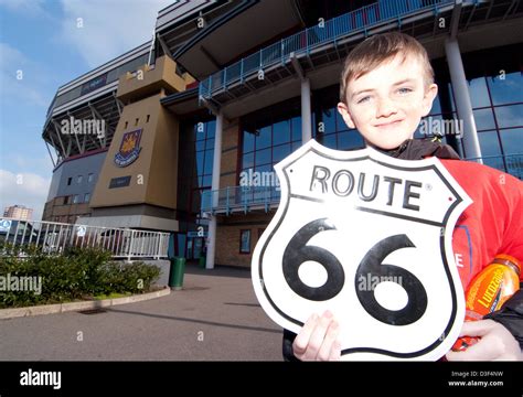 Jonjo Heuerman Outside West Ham United Football Ground Moments Before