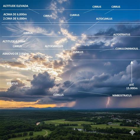 Geografia Você Sabia Que O Céu é Dividido Em Camadas ☁️ Cada Tipo