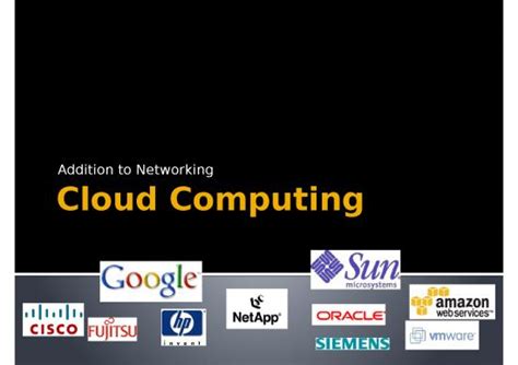 Cloud Computing Ppt Template Cloud Computing
