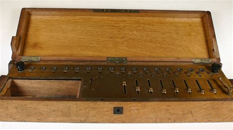 Nn Group The Arithmometer A Unique Calculating Machine